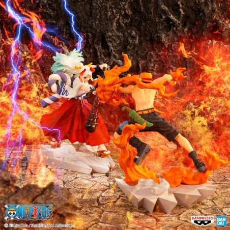 One Piece Senkozekkei Figurine Portgas D Ace