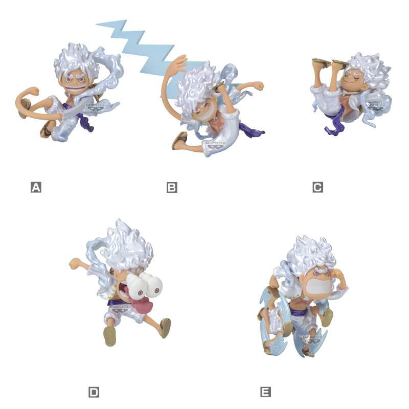 One Piece WCF Monkey D Luffy Gear 5 Special Metallic Color