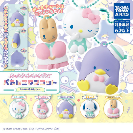 Sanrio Characters Petanko Mascot Team Fancy Collection